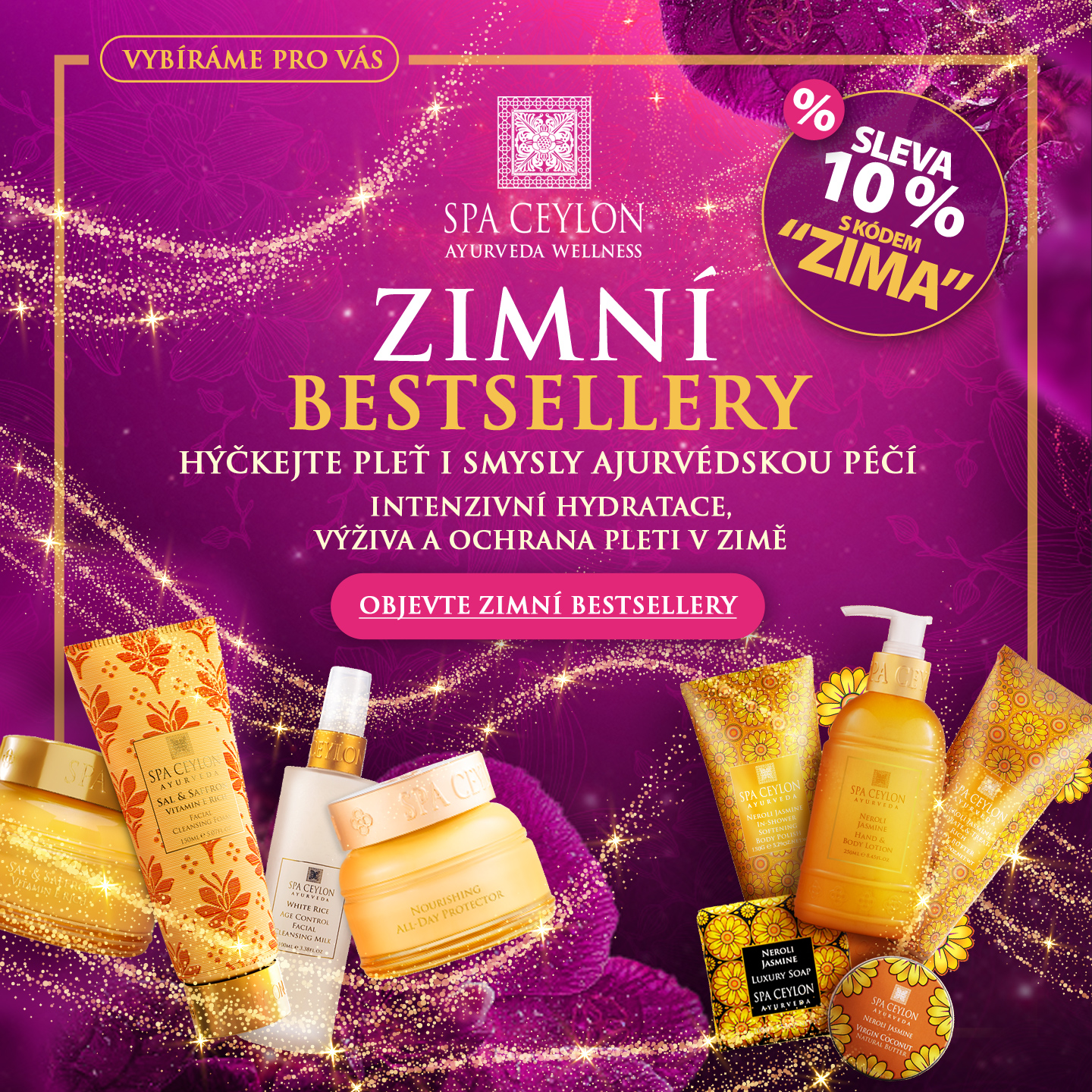 Zimní bestsellery Spa Ceylon | Nejlepší ajurvédská péče v zimě