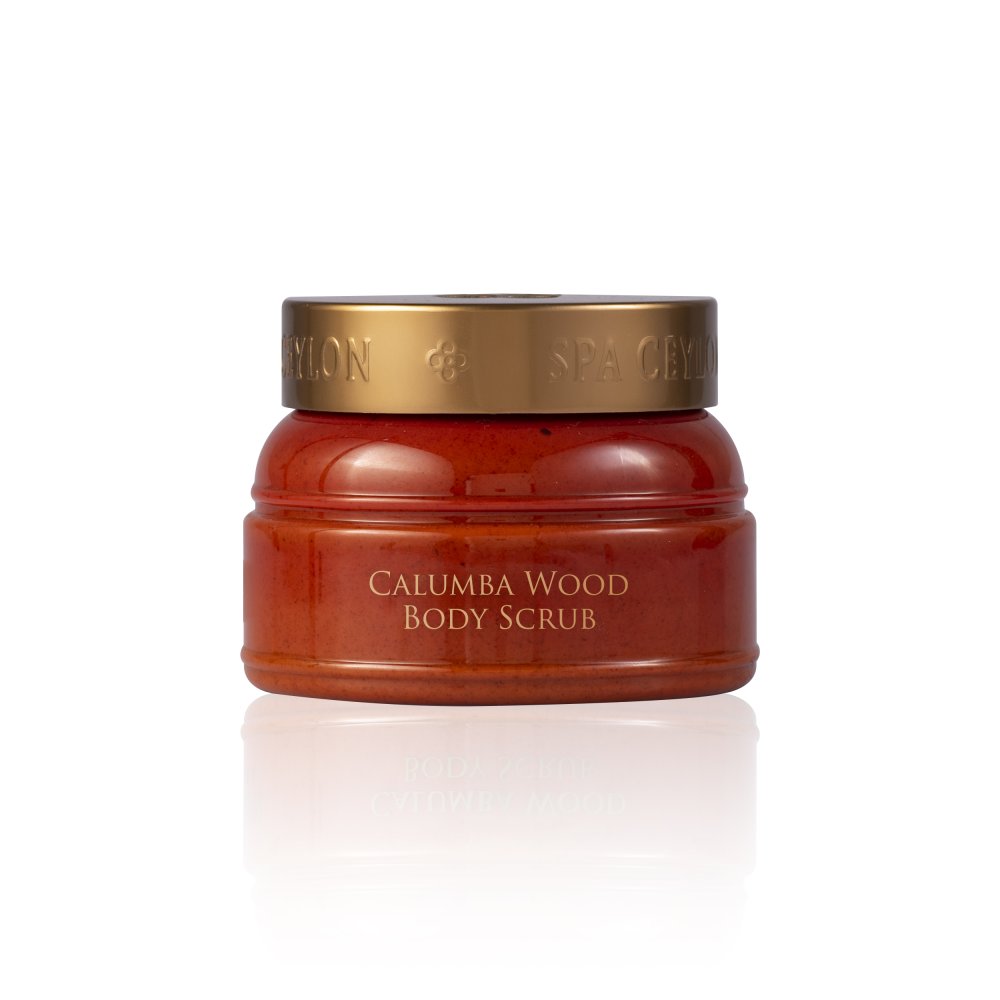 Body Scrub CALUMBA WOOD 225g - Spa Ceylon